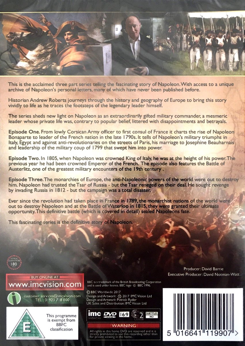 Napoleon - BBC series on the life of Napoleon Bonaparte - Presented by ...