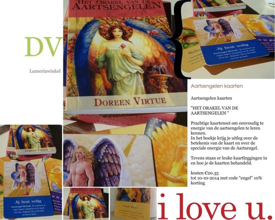 Aartsengelen orakelkaarten, Doreen Virtue | 8719627009458 | Boeken | bol