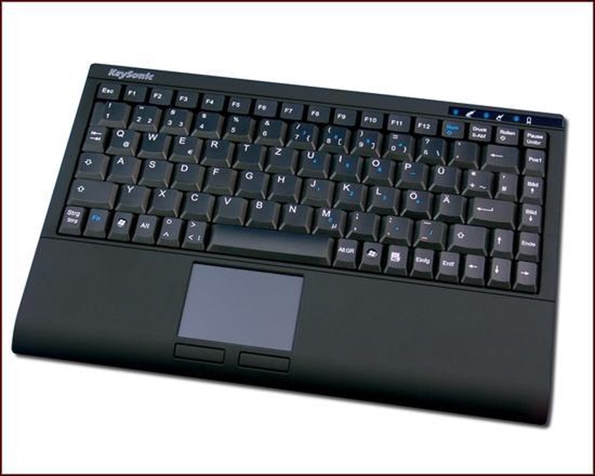 KeySonic ACK-540 RF+ RF Draadloos QWERTY Zwart | bol.com