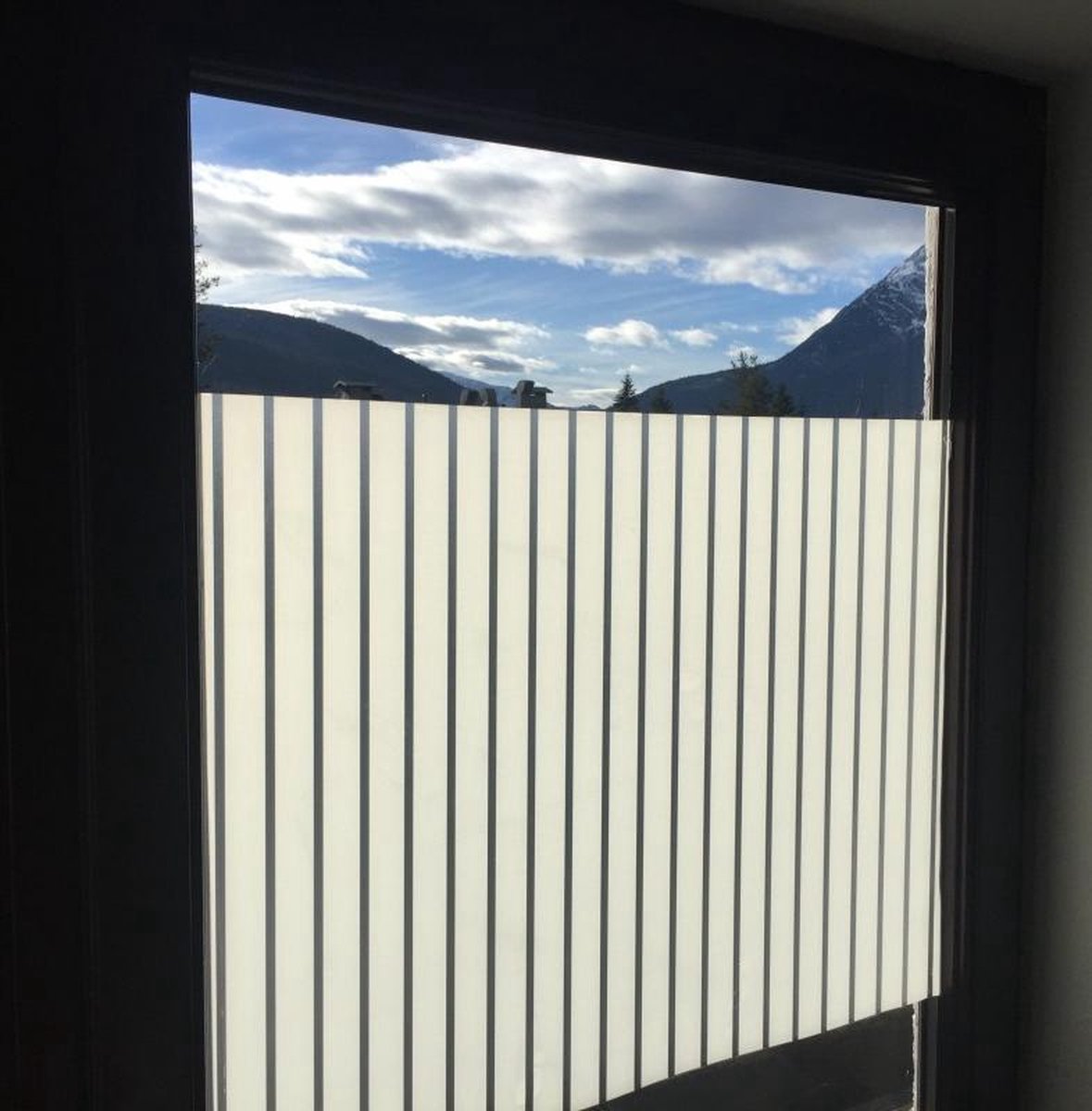 Anti-inkijk 91 x 300 cm raamfolie met strepen zelfklevend | bol.com