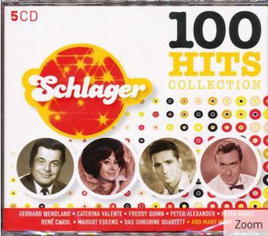 100 Hits - Schlager, various artists | CD (album) | Muziek | bol.com