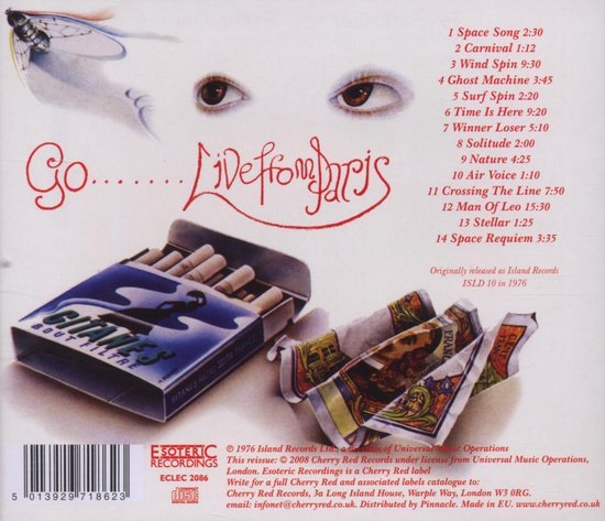 Go - Live From Paris, Stomu Yamashta's Go | CD (album) | Muziek | bol.com
