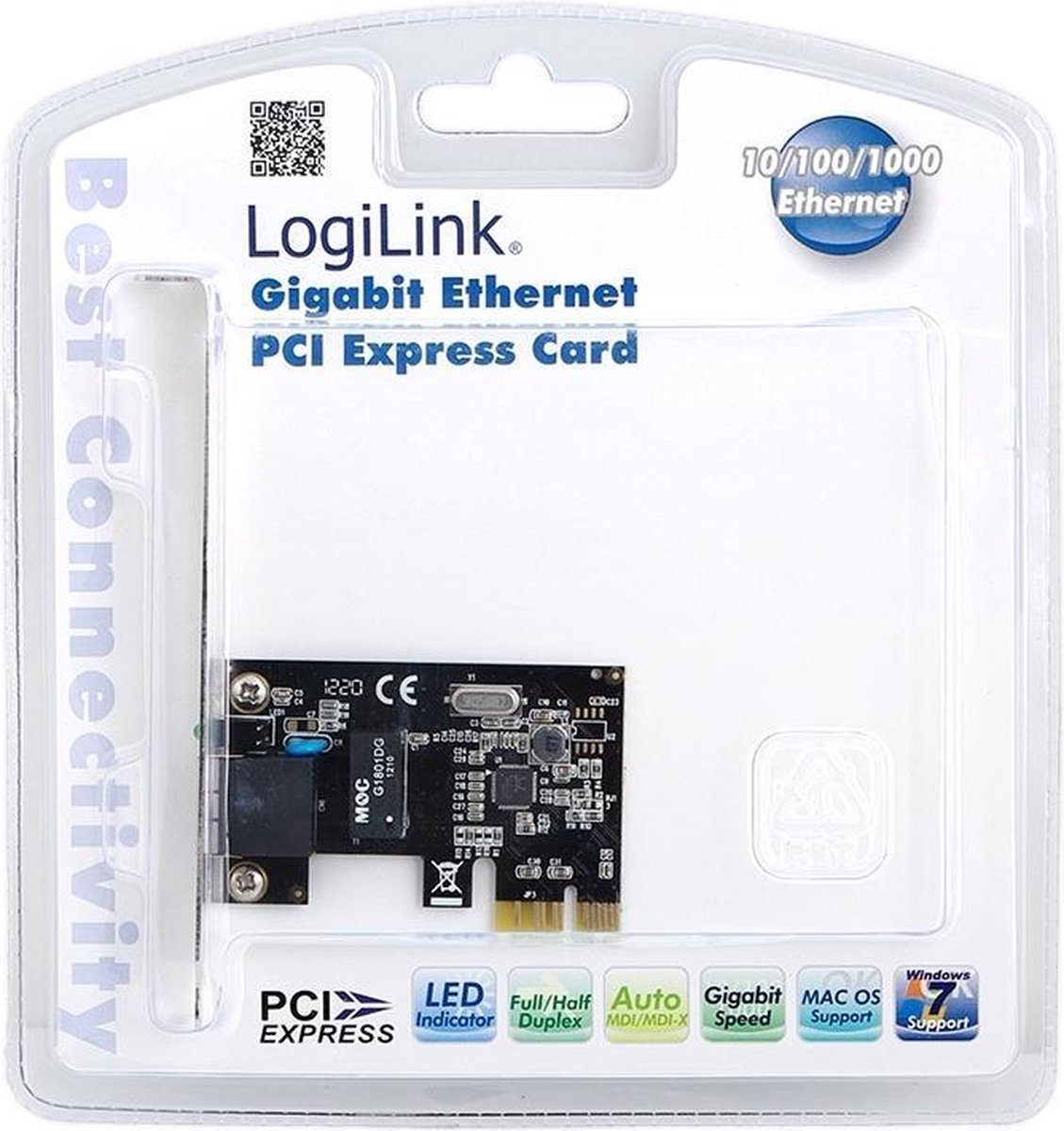 LogiLink Gigabit PCI Express Network Card 1000Mbit/s netwerkkaart ...