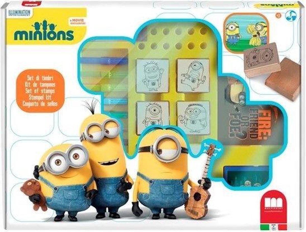 MINIONS STAMP SET 22 DLG. | bol.com