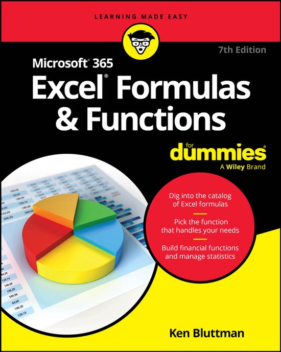 Microsoft 365 Excel Formulas & Functions For Dummies | 9781394295517 ...