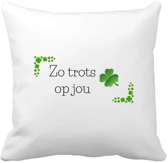 Akyol - collega cadeau Kussen hoes - Collega - trots op jou cadeau ...