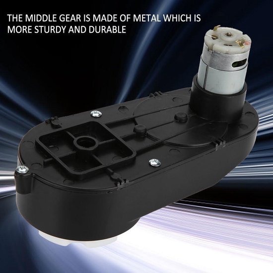 RS 390 6V/12V Elektrische Motor Versnellingsbak - Kinderen Auto ...