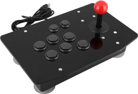 Arcade controller joystick 8-knops game handle controller met zuignap ...