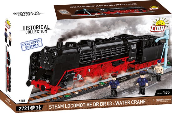 COBI 6286 DR BR03 Stoom Locomotief & Water kraan | bol