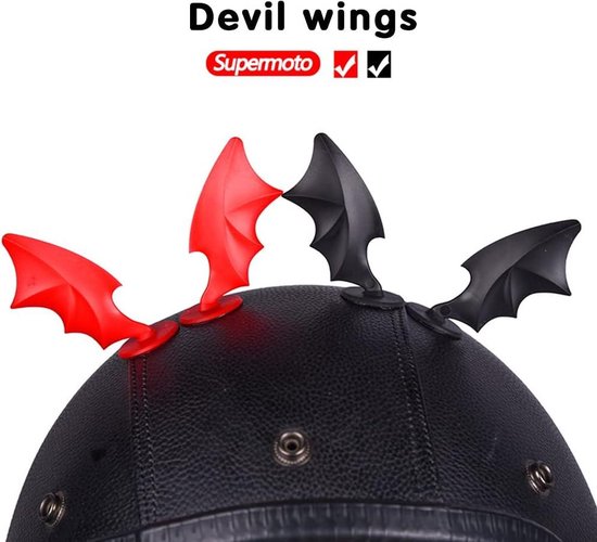 Hoorn helm devil hoorns zuignap spike skihelm-oren duivel decoratie ...