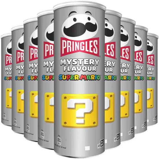 Pringles Chips Mystery Can - 9 x 165 gr - Voordeelverpakking | bol