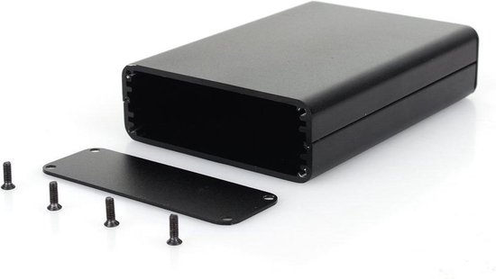 Aluminium Box voor Elektronische Projecten - Circuit PCB Instrument ...