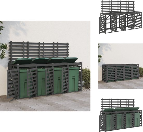 vidaXL Containerberging - Containerbergingen - Afvalbakberging ...