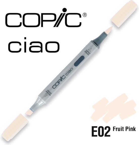 Copic Ciao Marker E02 fruit Pink | bol