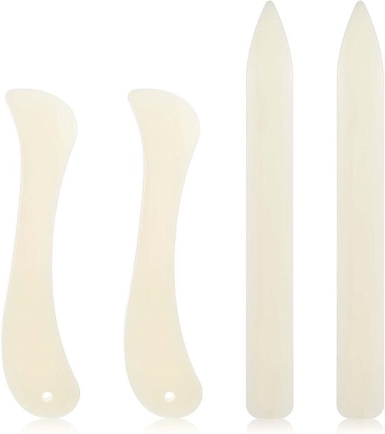 4pcs Bone Folder Paper Creaser Set - Folding Scoring Burnishing ...
