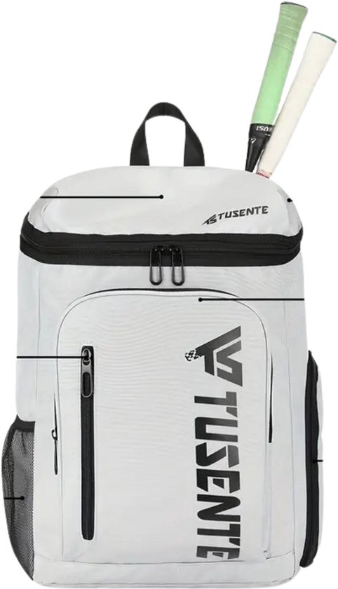 Bovista Padeltas - Padel Tas - Tennistas - Tennis - Rugzak - Hoes ...