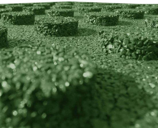 vidaXL Valtegels 24 st 50x50x3 cm rubber groen - Valmat - Valmatten ...