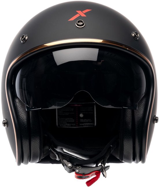 Motor Jet Helm ELEMENT EVO Zwarte mat L van MOTOBLOUZ | bol