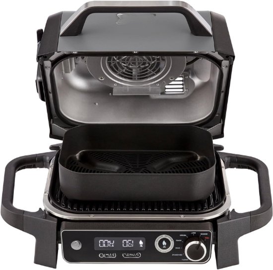 Woodfire Elektrische BBQ Grill & Smoker & Airfryer - 7-In-1 Outdoor BBQ ...