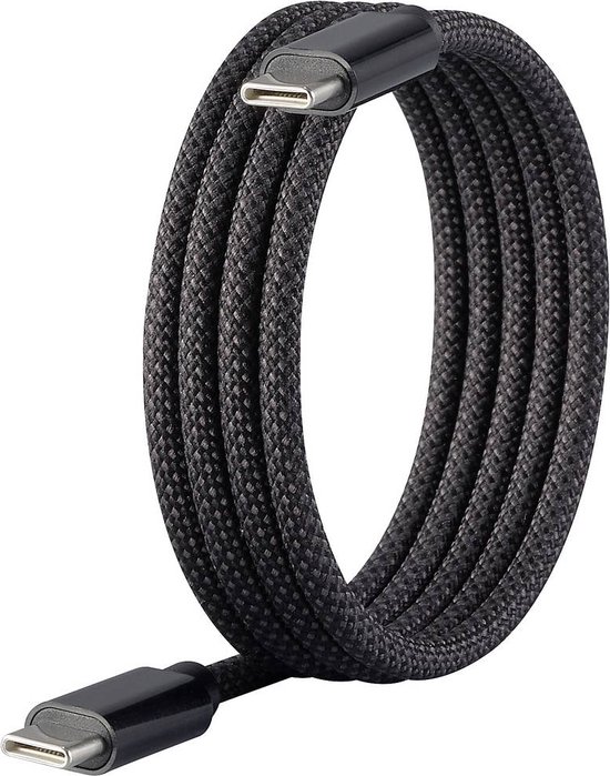 Renkforce RF-6437920 USB-kabel USB 2.0 USB-C stekker, USB-C stekker 1. ...