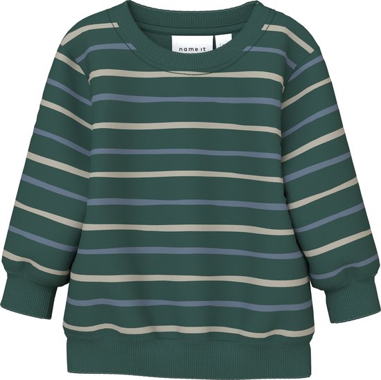 NAME IT - NBMVIMMER LS SWEAT BOX BRU - Baby - Vesten | bol