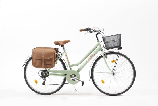 Stadsfiets 28 inch 605 Dames groen | bol