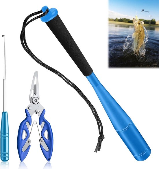 3 sets visdoders 245 cm visverdover van aluminium met vistang ...