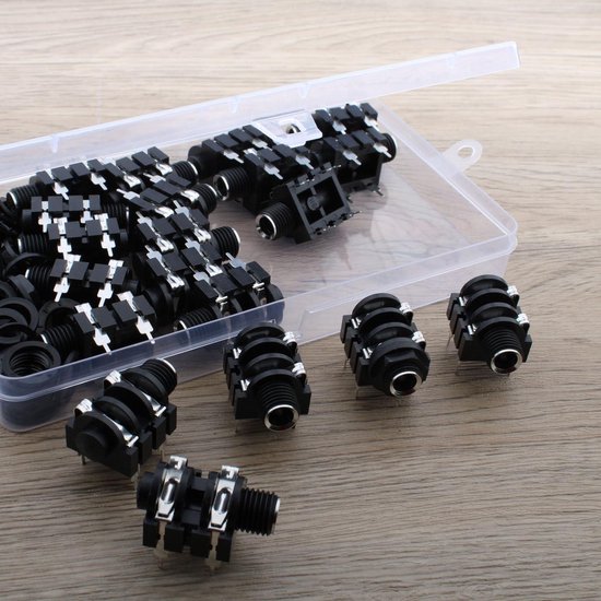 20 stuks mono-bus 635 mm 1/4 inch jack-aansluiting TS bus ...