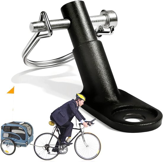 Fiets-trailer koppeling - Duurzaam en eenvoudig te bevestigen - 1 stuk ...
