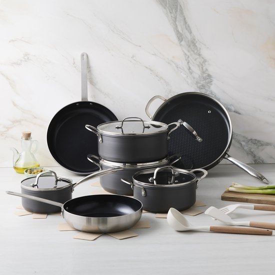 ISENVI Victoria Forged & Soenil Pannenset Inductie - Keramisch - 19 ...