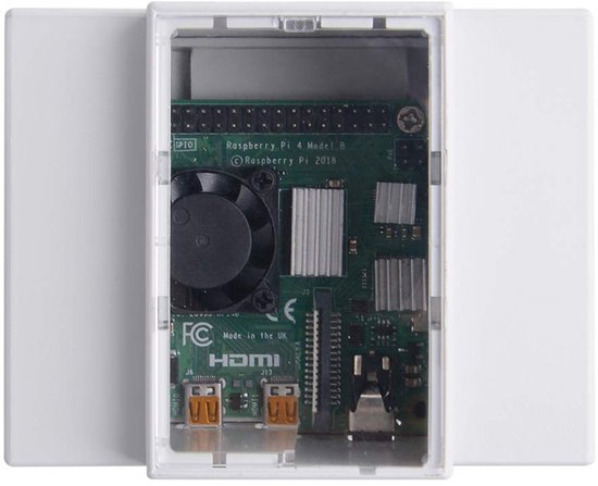 GeeekPi Case voor Raspberry Pi 4 on DIN Rail – Modulaire Box voor elektrische panelen,... | bol