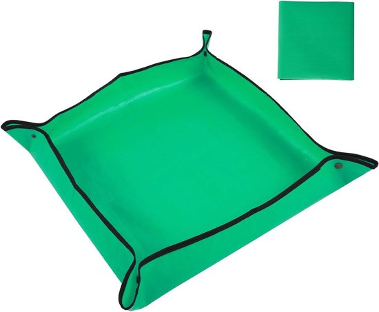 Waterdichte tuinmat - Extra grote potmat voor kamerplanten 68 x 68 cm | bol