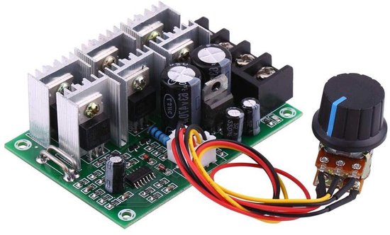 Motor Speed Controller 12V 36V 48V 30A with Overload Protection Slow ...