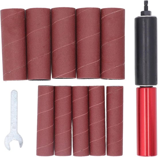 Handheld Rubber Schuurwals, 1.5 Boor Schuurmandrel ...