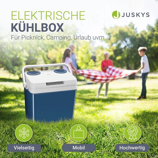 Elektrische koelbox 32 liter - Warm & Koud Thermo-Electrische Mini-koelkast voor Auto,... | bol