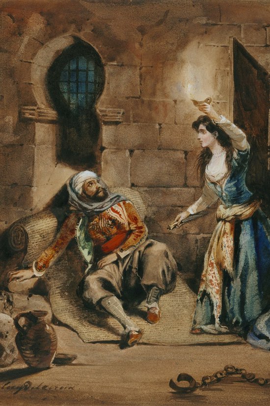 Eugène Delacroix - The Corsair (1814) De Zeerover (1814) - 3:2 | bol