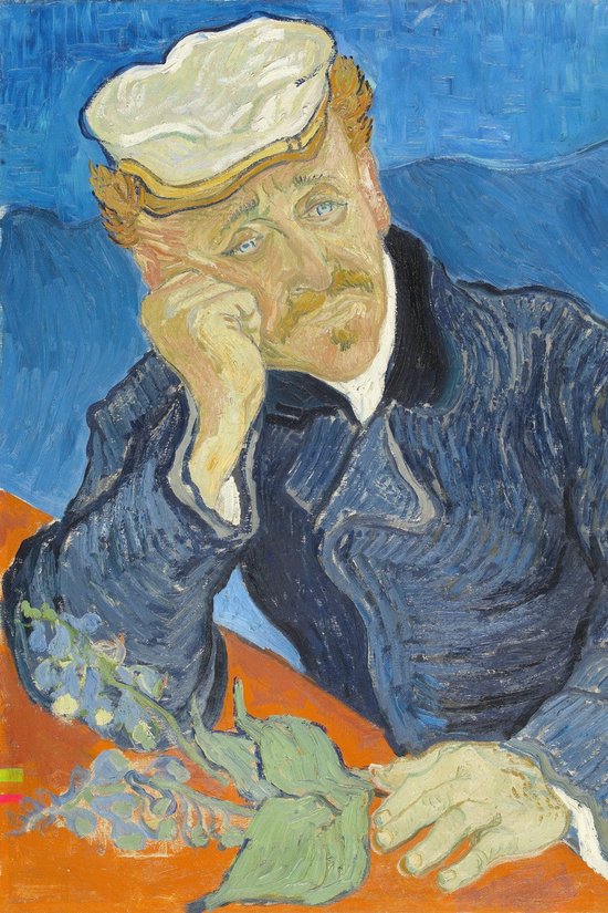 Vincent van Gogh - Dr. Paul Gachet - Dr. Paul Gachet (1890) - 3:2 | bol