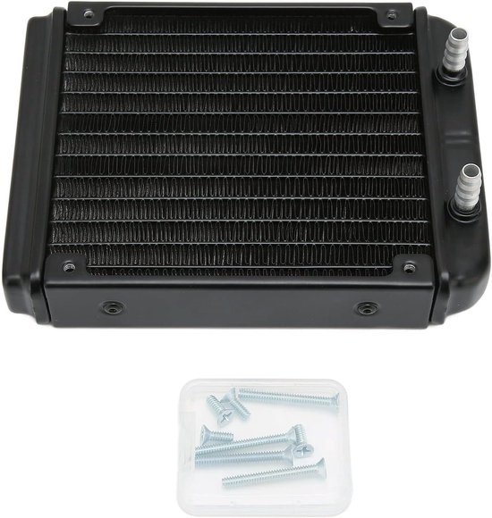 Waterkoeling Radiator 120mm 12 Pijp Aluminium Warmtewisselaar ...