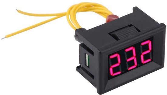 Spanningsmeter AC 70-380V LED-display Digitaal spanningspaneel Gebruikt ...