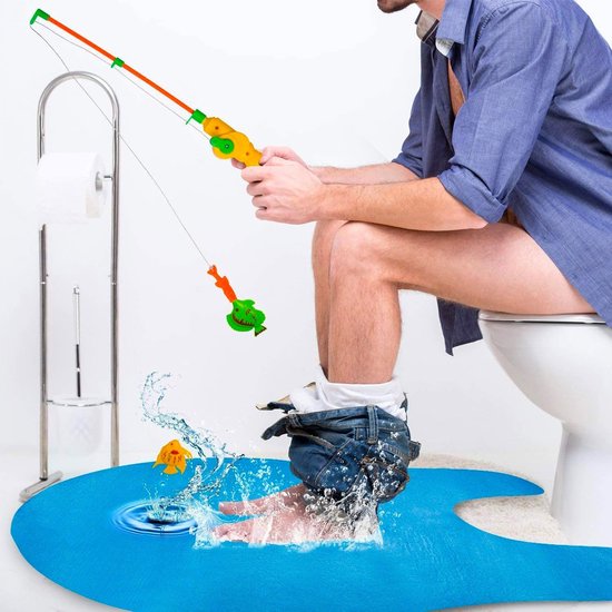 Vissen Toilet Game | Complete set | Spel voor toiletten/wc | Premium ...