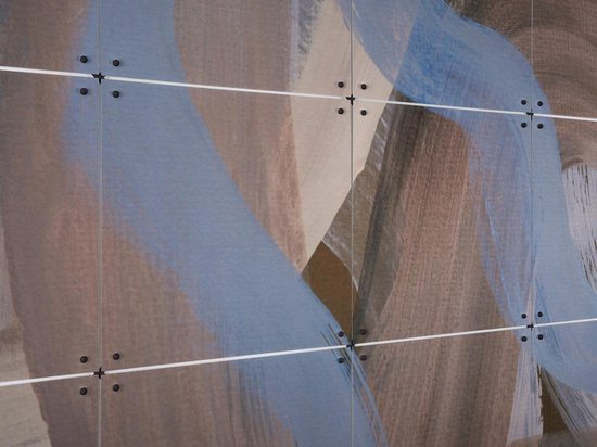 IXXI Abstract Brush Strokes 124X, Mareike Böhmer - 80 x 100 cm - Gratis ophangtool -... | bol