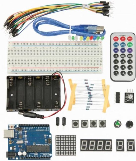 Allnet ALL-E-2 (E2) Starterkit Starter Kit LIGHT UNO R.3 ATMega328 | bol