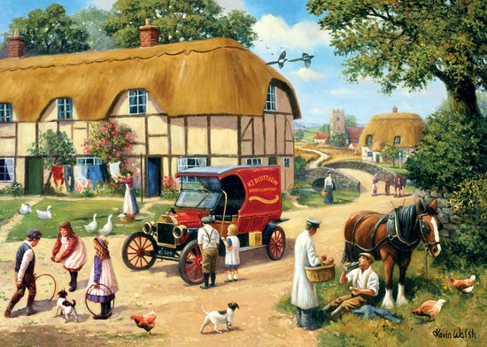 Baker In The Village Puzzel 1000 Stukjes | bol