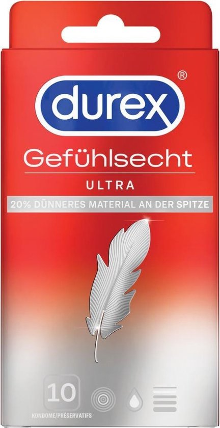 Durex Condooms Gefühlsecht Ultra Transparant | bol.com