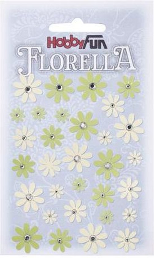 FLORELLA-Bloemen Design I groen-creme | bol.com