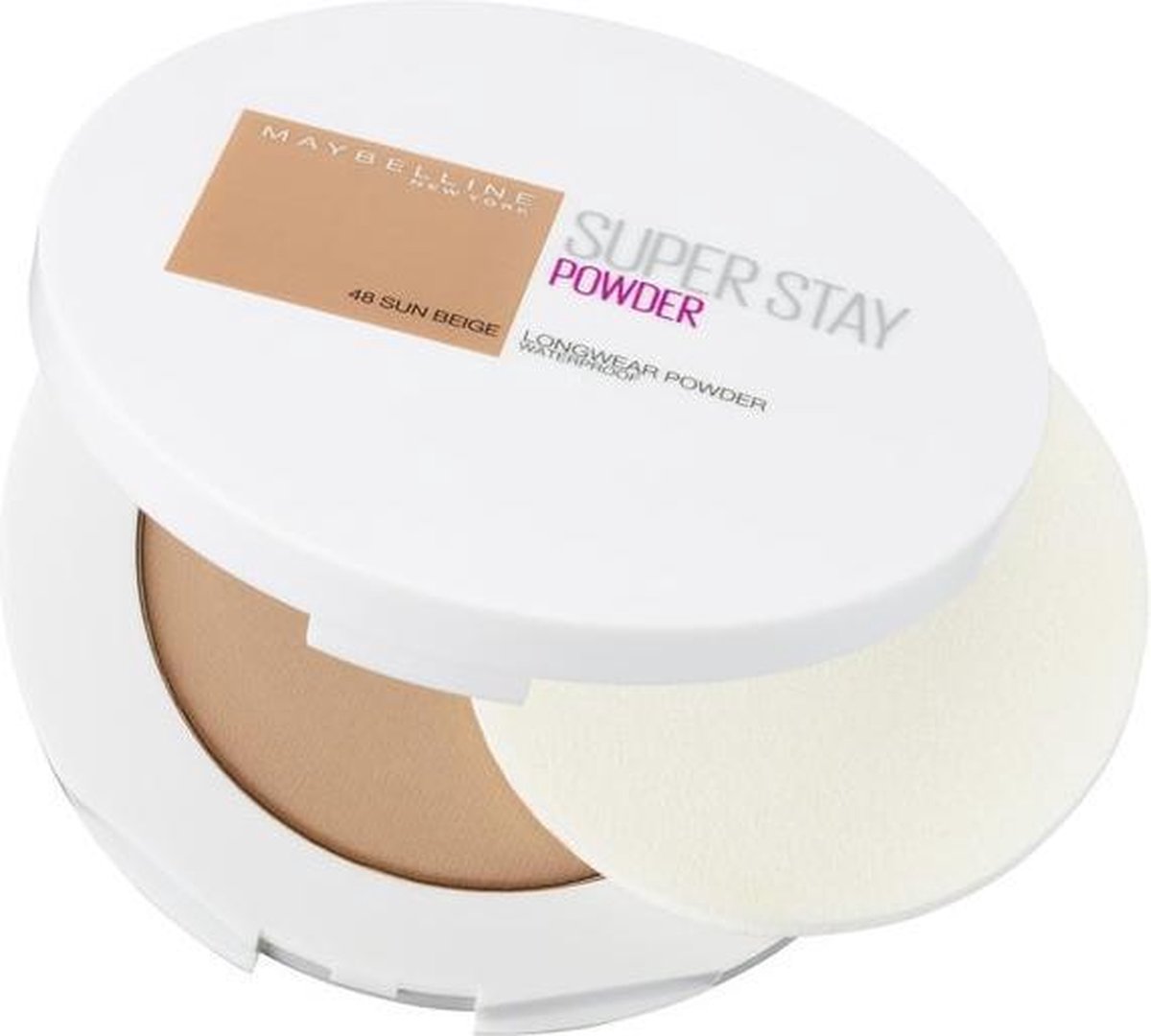 Maybelline Superstay 24H poudre de visage 48 Sun Beige 9 g | bol.com