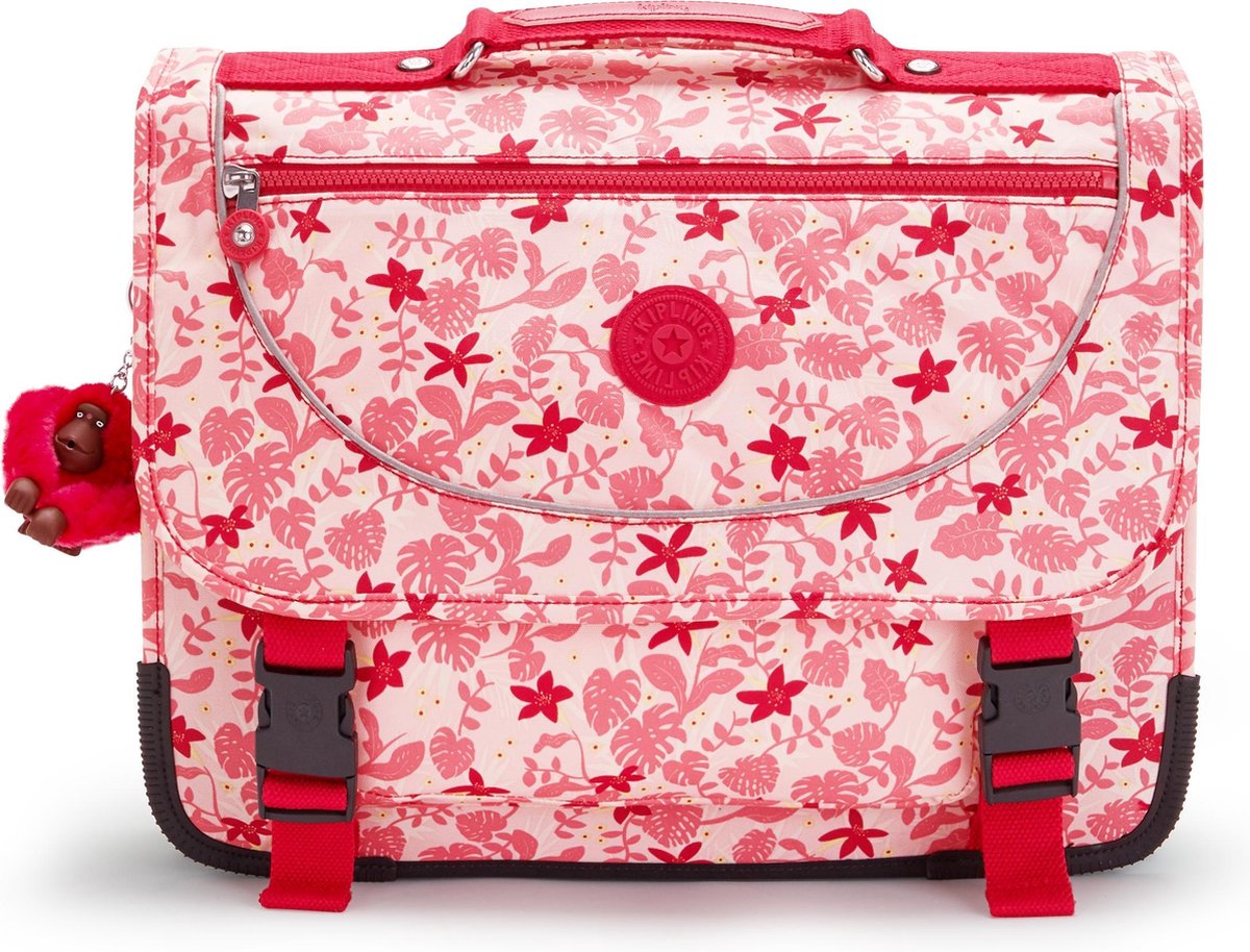 bol.com | Kipling Preppy Rugzak - Pink Leaves