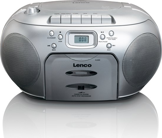 Lenco SCD-420SI - Draagbare radio CD speler met MP3 optie en ...