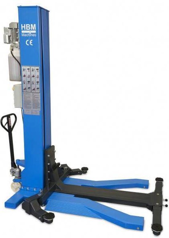 HBM mobiele 1 koloms hefbrug met elektronische Ontgrendeling | bol.com