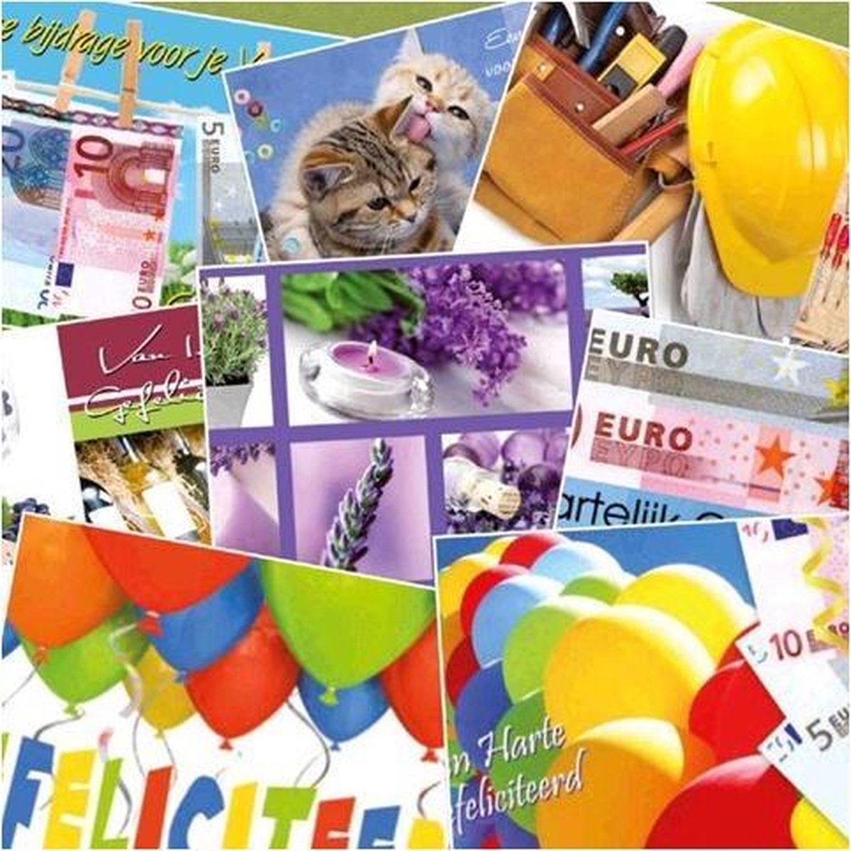 Cadeau-enveloppen pak a 10 | bol.com